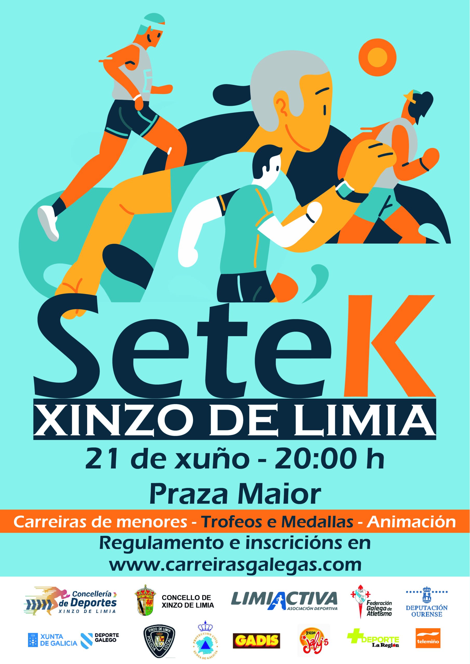 Setek Xinzo de Limia 2025 - Federación Galega de Atletismo